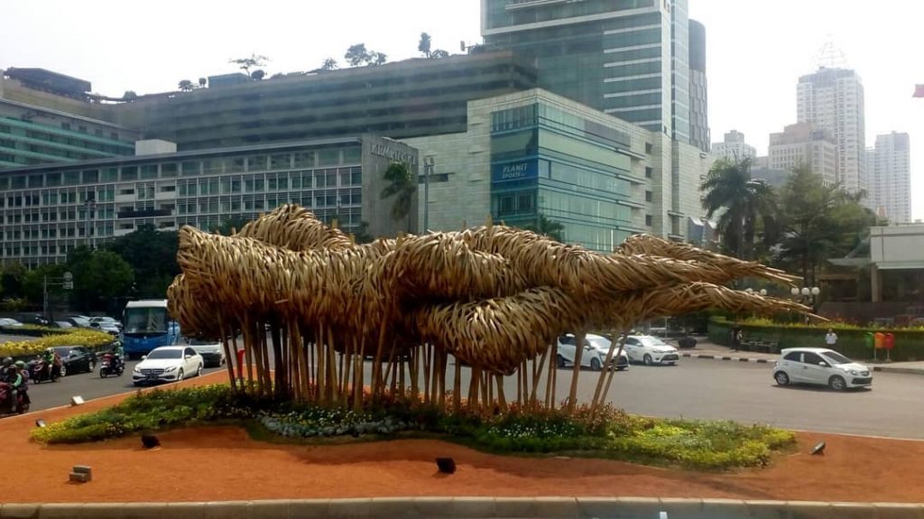 Farewell to Getah Getih, an Evoking Bamboo Installation