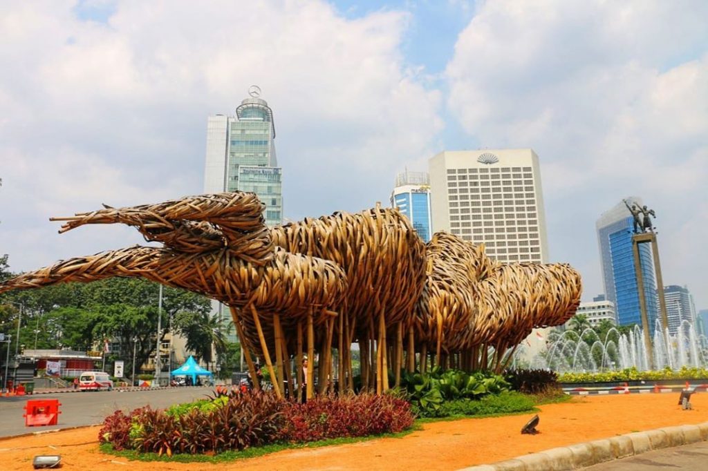Farewell to Getah Getih, an Evoking Bamboo Installation