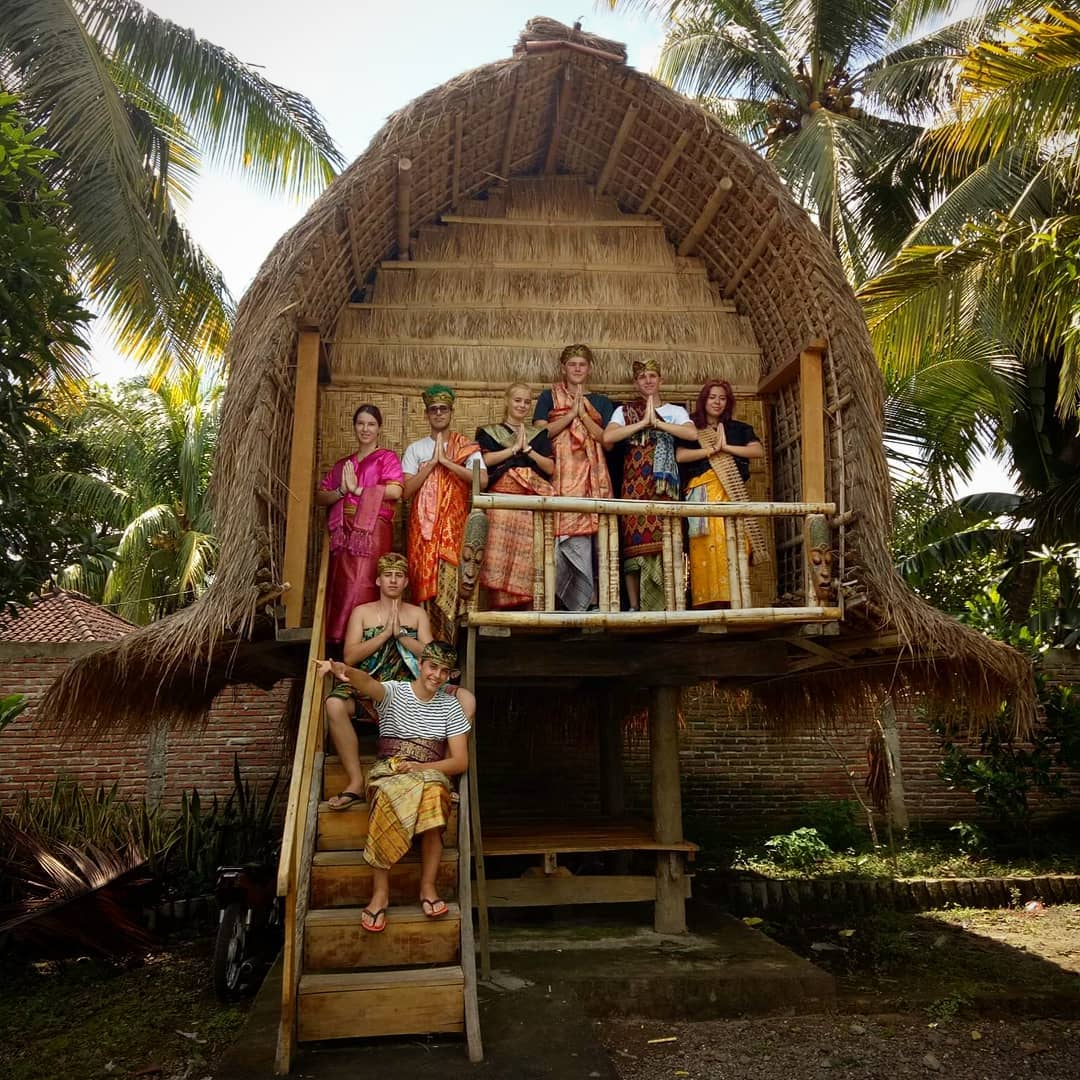 Golden Tenun and Ikat Cloths from Sukarara Village