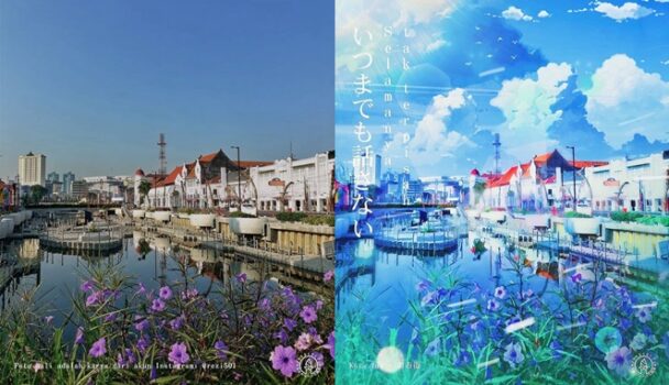 Sugoi! Potret Jakarta Versi Anime Ini Benar-benar Bikin Pangling