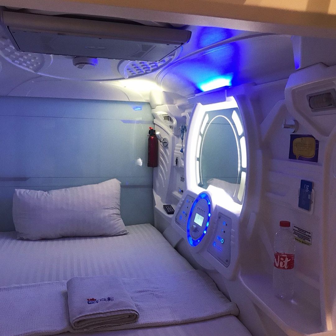 Tab Capsule Hotel Bandung, Honeymoon Seperti di Kapal Pesiar