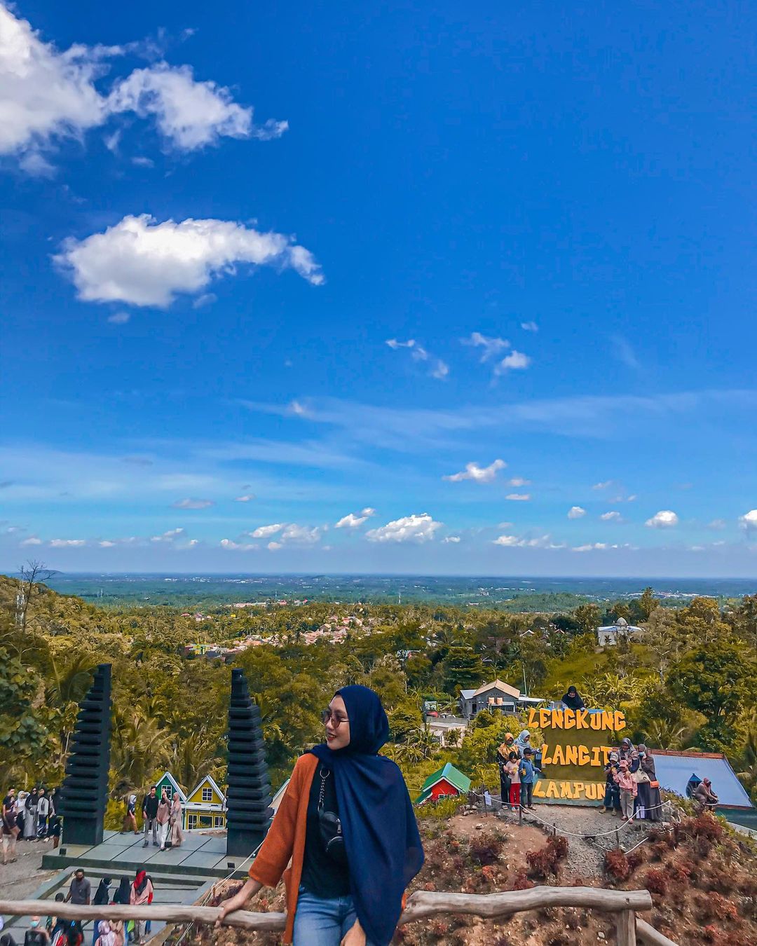 Lengkung Langit di Lampung, Wisata Swafoto Dengan Latar Alam Mengagumkan