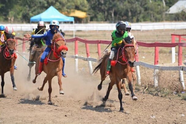 Aksi Joki Cilik di Tradisi Pacuan Kuda Kabupaten Bima Nusa Tenggara Barat