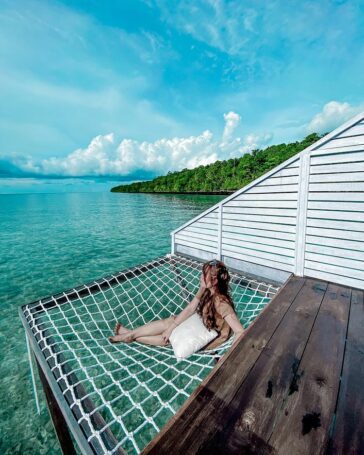 Arasatu Villas Kalimantan Timur, Villa Apung Mewah di Pulau Maratua