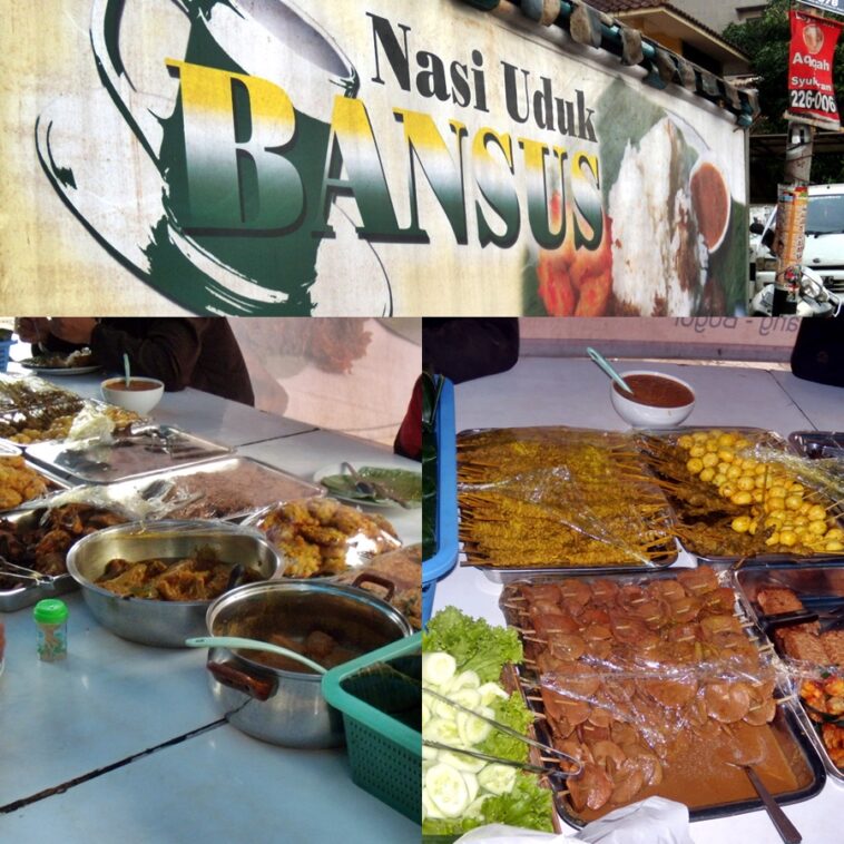 Nasi Uduk Bansus Empang 80an Yang Melegenda