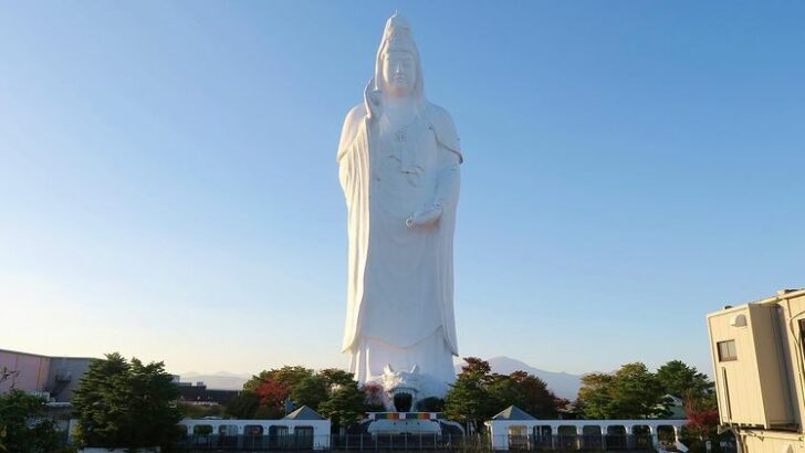 Sendai Daikannon, Patung di Jepang yang Tampak Melayang dari Jalanan