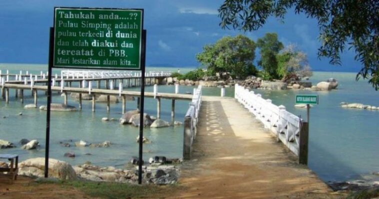 Main ke Pulau Simping, Jadi Pulau Terkecil di Indonesia Bahkan Dunia