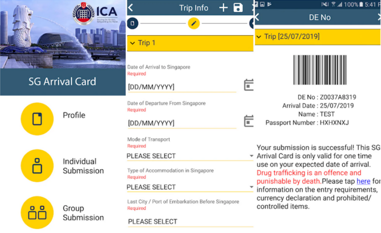 Berlibur Ke Singapura ? Begini Cara Isi SG Arrival Card
