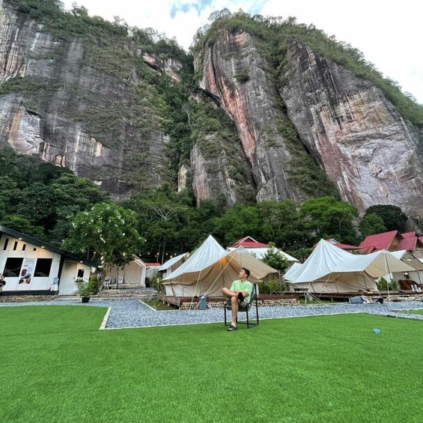The Edge Harau Glamping Punya Pemandangan Tebing Terbaik di Sumatra Barat