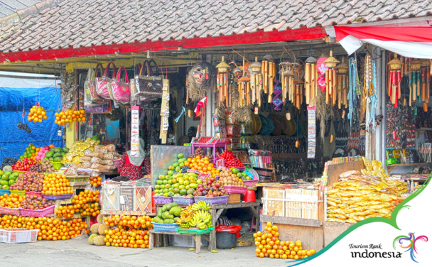 Pasar Tradisional Bedugul, Tujuan Wisata Belanja Kawasan Danau Beratan