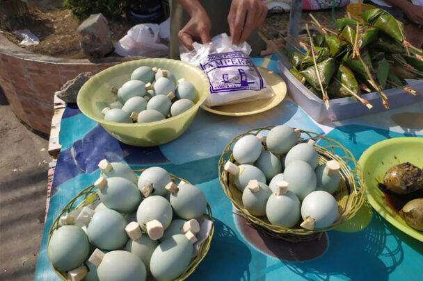 Telok Ukan, Makanan Kemerdekaan Khas Palembang dengan Bentuk yang Unik