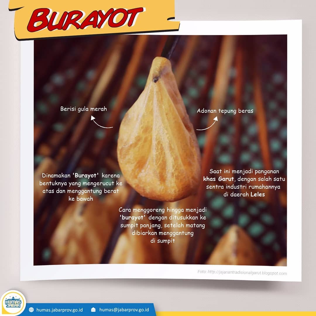 Burayot Garut, Camilan Bercita Rasa Manis Nan Legit Wajib Bawa Pulang ...