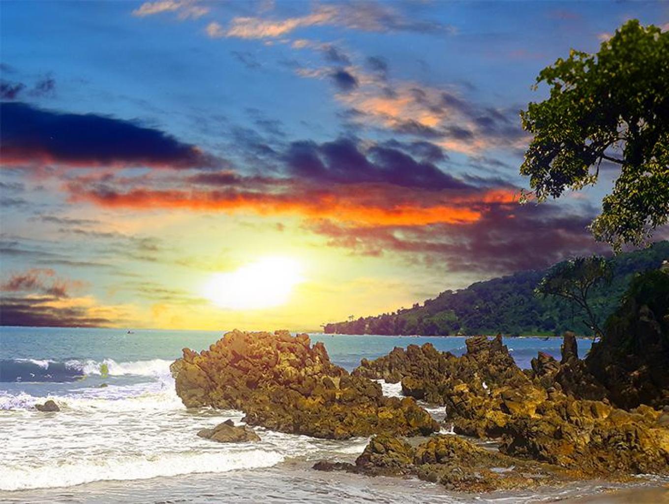 Pantai Tapak Kera, Surga Kecil Tersembunyi di Tanah Lampung